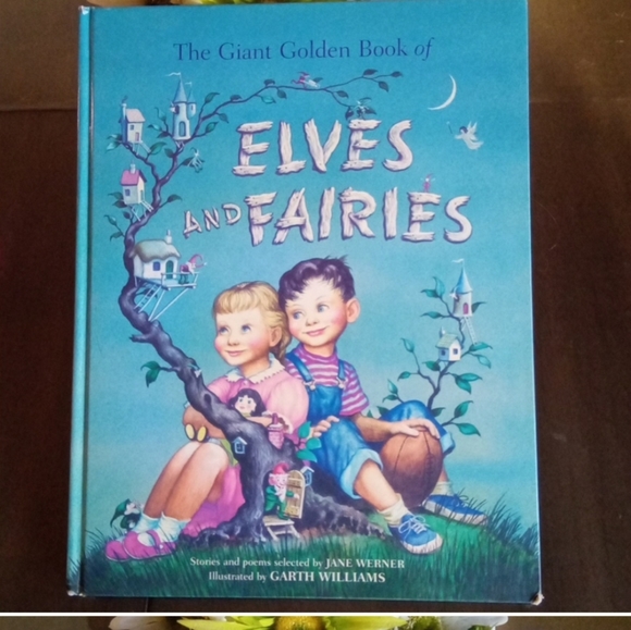 Golden | Other | 208 The Giant Golden Book Of Elves And Fairies | Poshmark